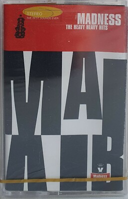 MADNESS - THE HEAVY HEAVY HITS, OFFICIAL UKRAINIAN CASSETTE, NEW SEALED ...