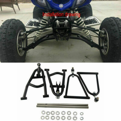 Extended A-Arms+2'' Wide Fully Adjustable For 01-05 Yamaha YFM660R ...