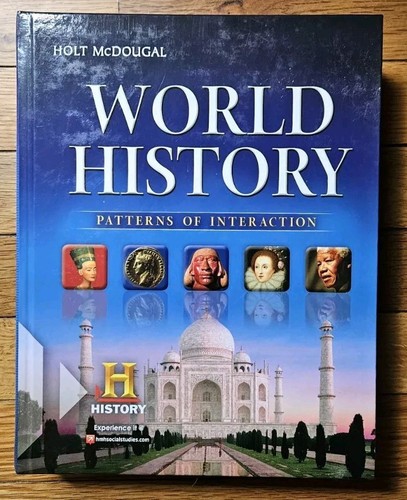 World History: Patterns of Interaction Holt McDougal Excellent ...
