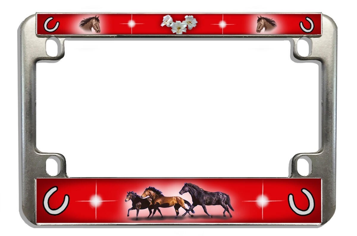 Horse License Plate Frame