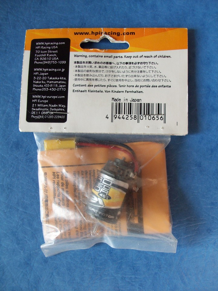 HPI 1065 MICRO MOTOR ENGINE MODIFIED 45T FOR #72456 DOGBONES MICRO RS4 ...