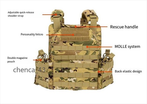 US! Tactical Outdoor Multi-functional Vest Bulletproof Training Protective Vest | eBay