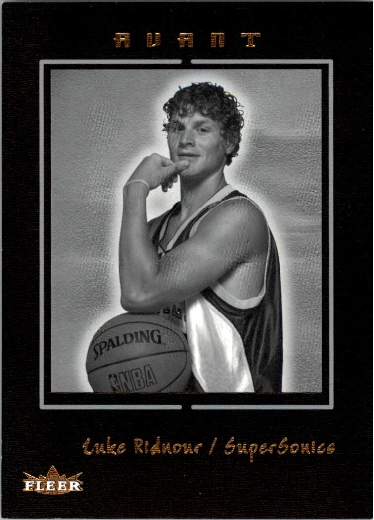 2003-04 Fleer Avant Black and White #78 Luke Ridnour /199 - NM-MT | eBay