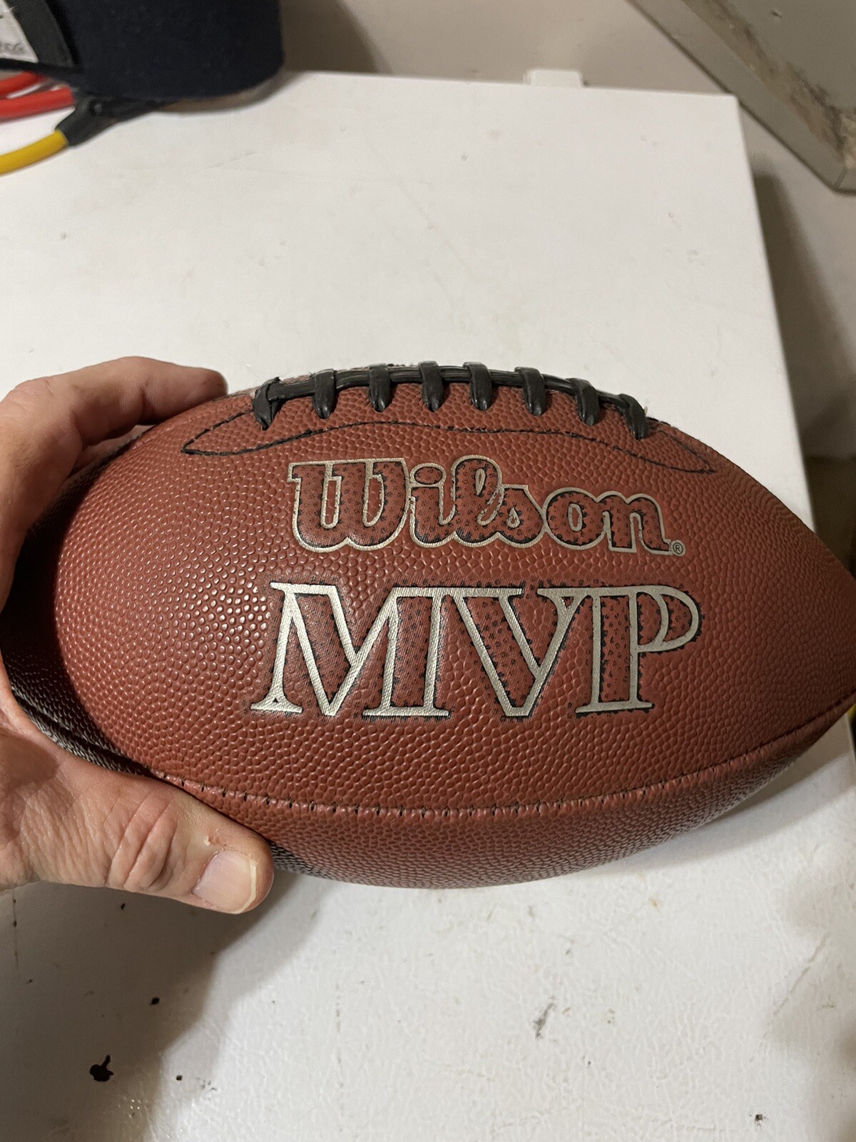 Wilson WTF1410 MVP Youth Football Junior Size Composite Leather | eBay