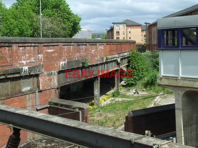 PHOTO BRIDGETON RAILWAY STATION THE START OF THE DISUSED CALEDONIAN ...