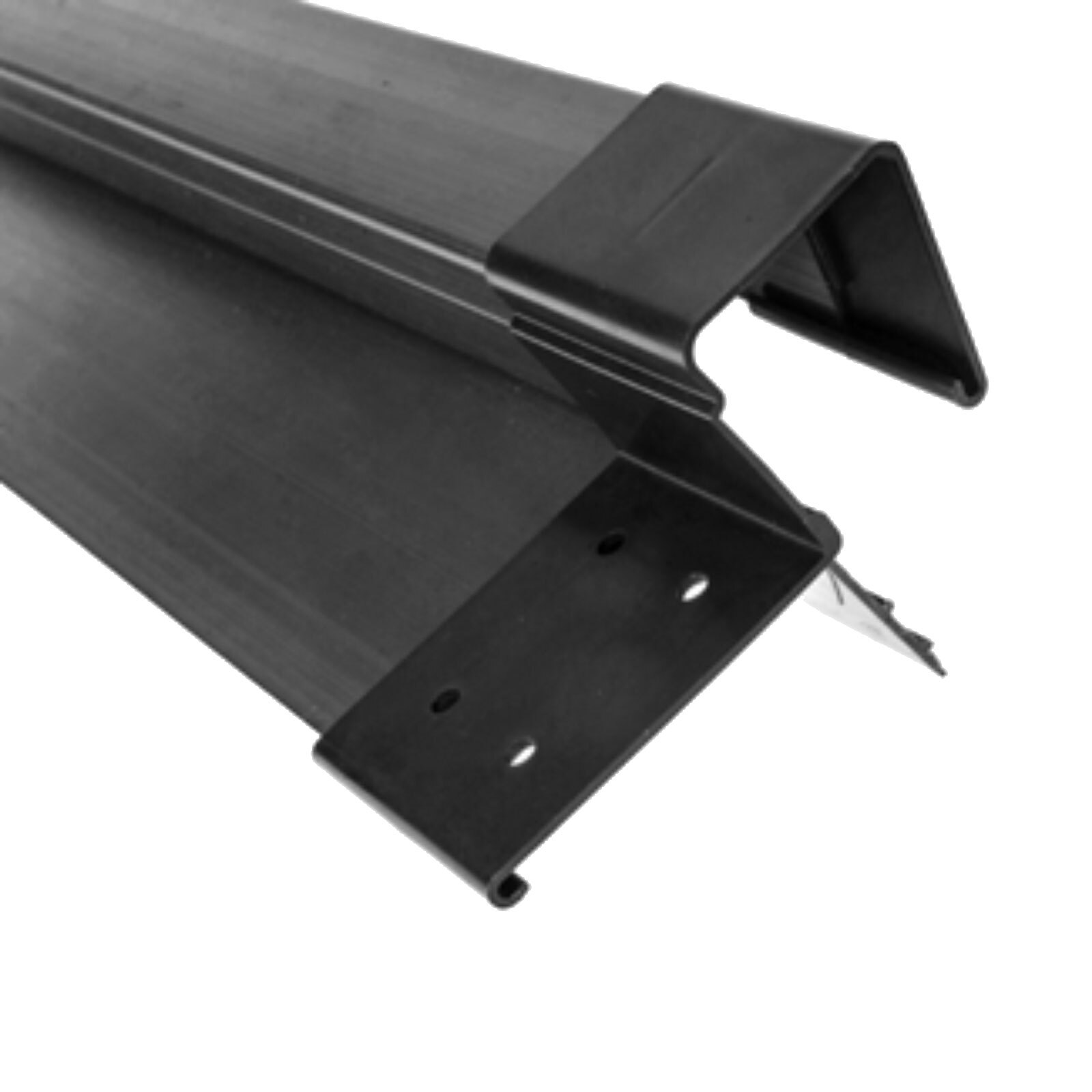 Envirotile Roof Dry Verge 3m Plastic End Cover Trim Cap Composite Slate ...