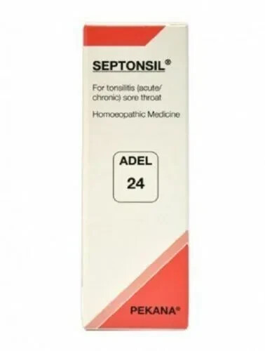 Adel 24 Septonsil Homeopathic Medicine for Tonsillitis and Chronic Sore Throat | eBay