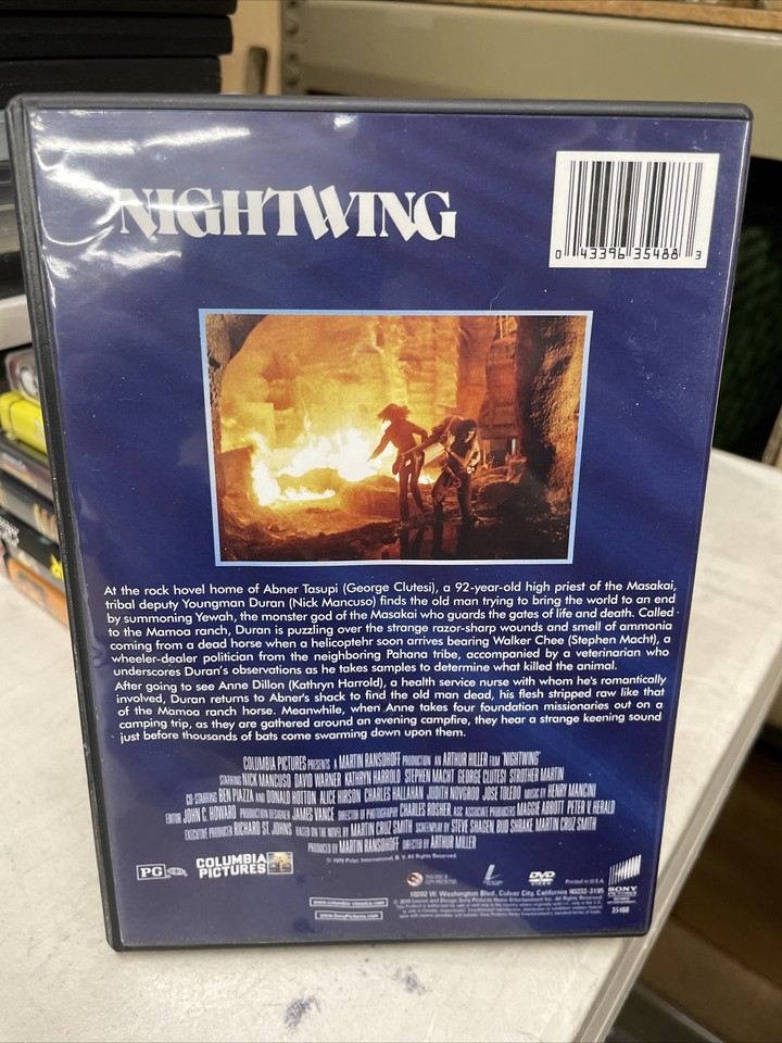 Nightwing (DVD) Nick Mancuso David Warner - LIKE NEW 43396354883 | eBay