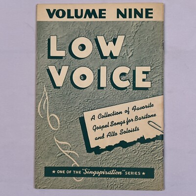 Christian, Gospel - Low Voices Piano