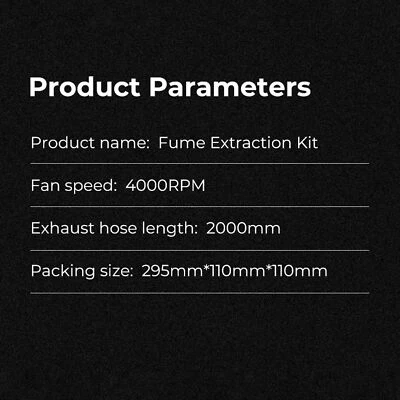 Creality Official Fume Extraction Kit 4000 | Grelly USA