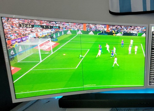 Samsung 27" FHD LED 1920x1080 White Curved Monitor 60Hz 4ms FreeSync ...