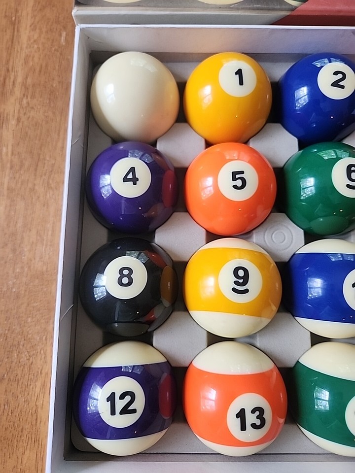 Viper Billiards Master Pool Table Ball Set 719265521983| eBay