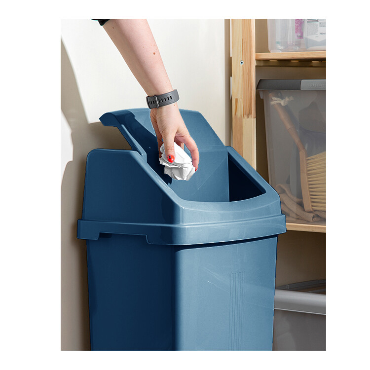 8L 25L 50L Small Large Plastic Dustbins with Lids For Kitchen Rubbish ...