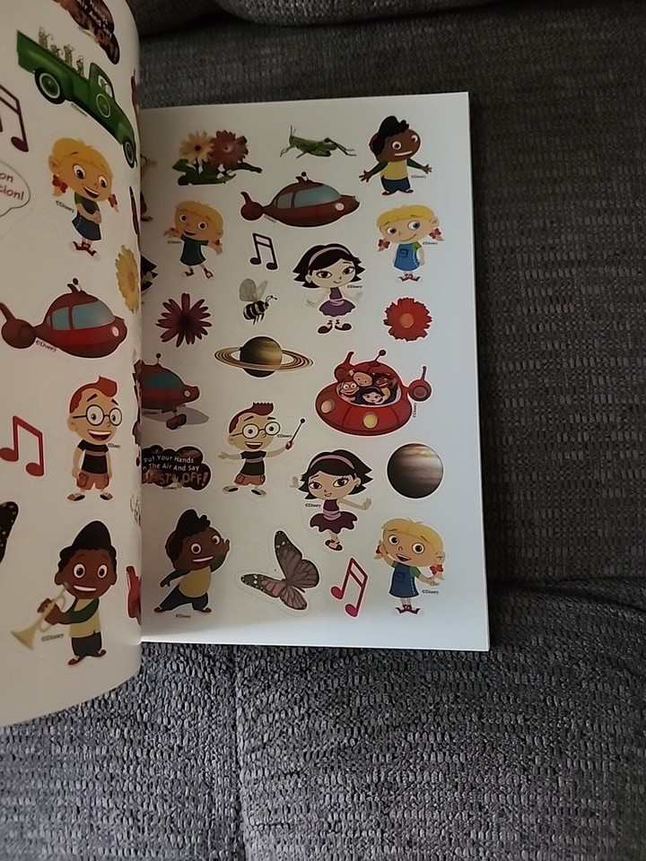 NEW - Little Einstein Giant Sticker Book - Paperback By Playhouse ...