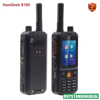 HamGeek S100 Zello GSM WCDMA FDD 4G Walkie Talkie Bluetooth Wifi POC ...