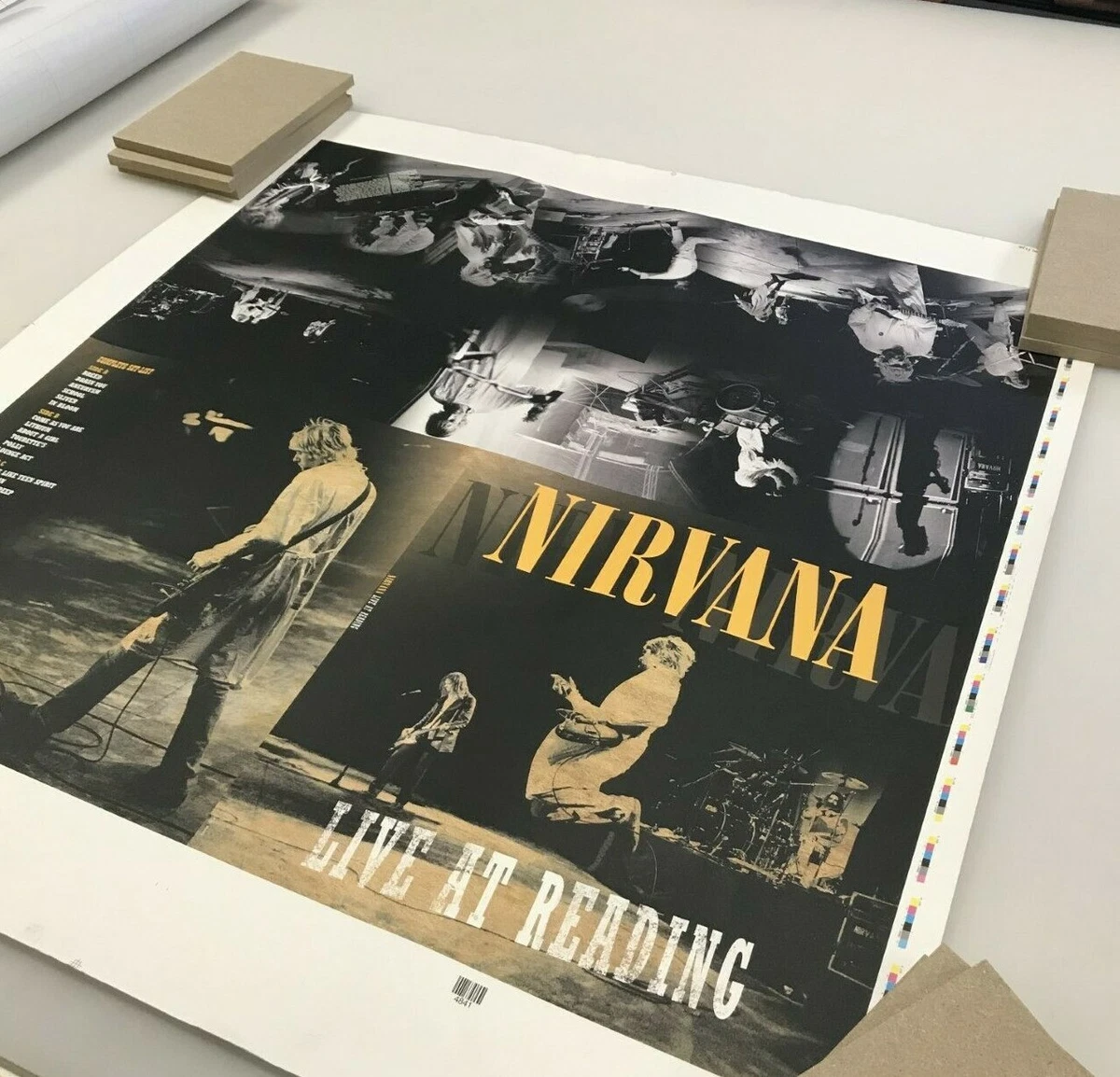 Nirvana Live At Reading Album Cover