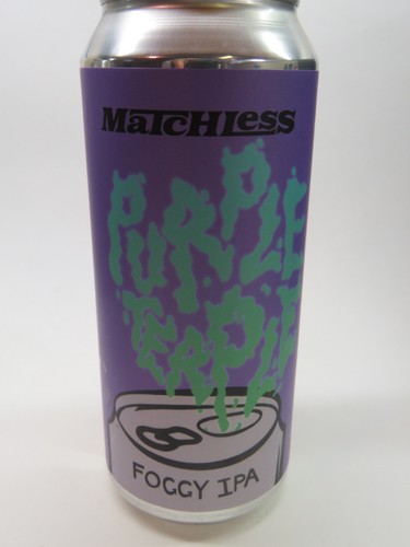 Craft BEER Empty Can: MATCHLESS Brewery Purple Terple IPA ~ Tumwater ...