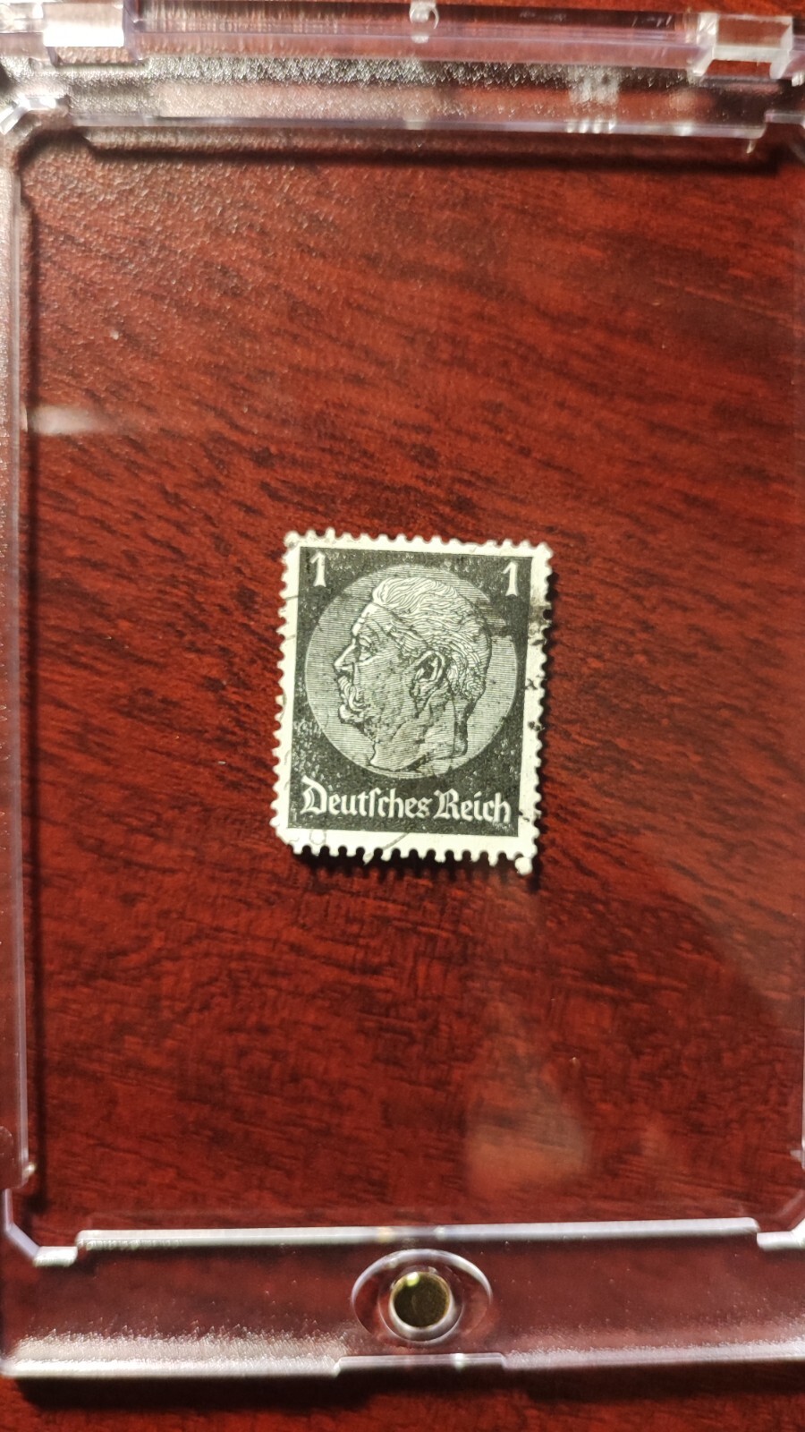 German postage stamp 1 Deutsche reich, very rare, excellent condition ...