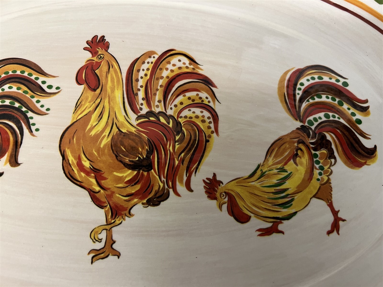 Large Williams-Sonoma Tuscan Rooster 19-1/2