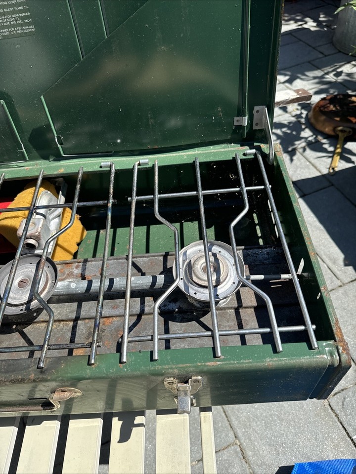 COLEMAN 426B 3-Burner Camping Stove (Tested) | eBay