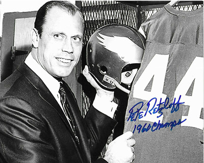 PETE RETZLAFF Autographed Signed 8" x 10 Photo Philadelphia Eagles ...