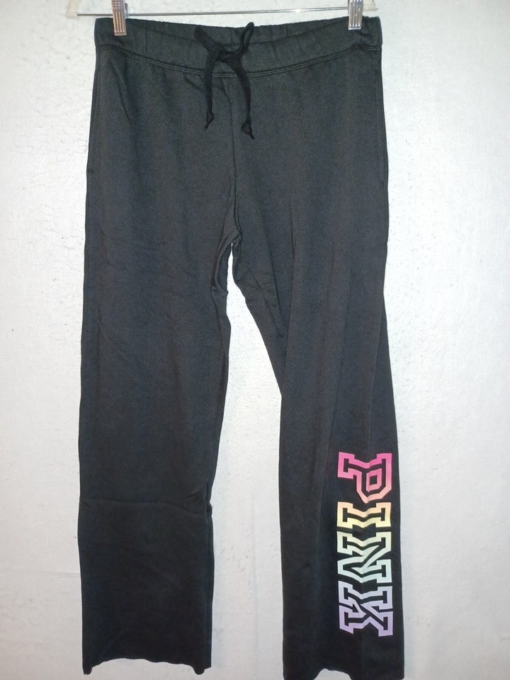 Victoria Secret PINK Sweatpants Boyfriend Wide Leg Pants XS S M L XL ...