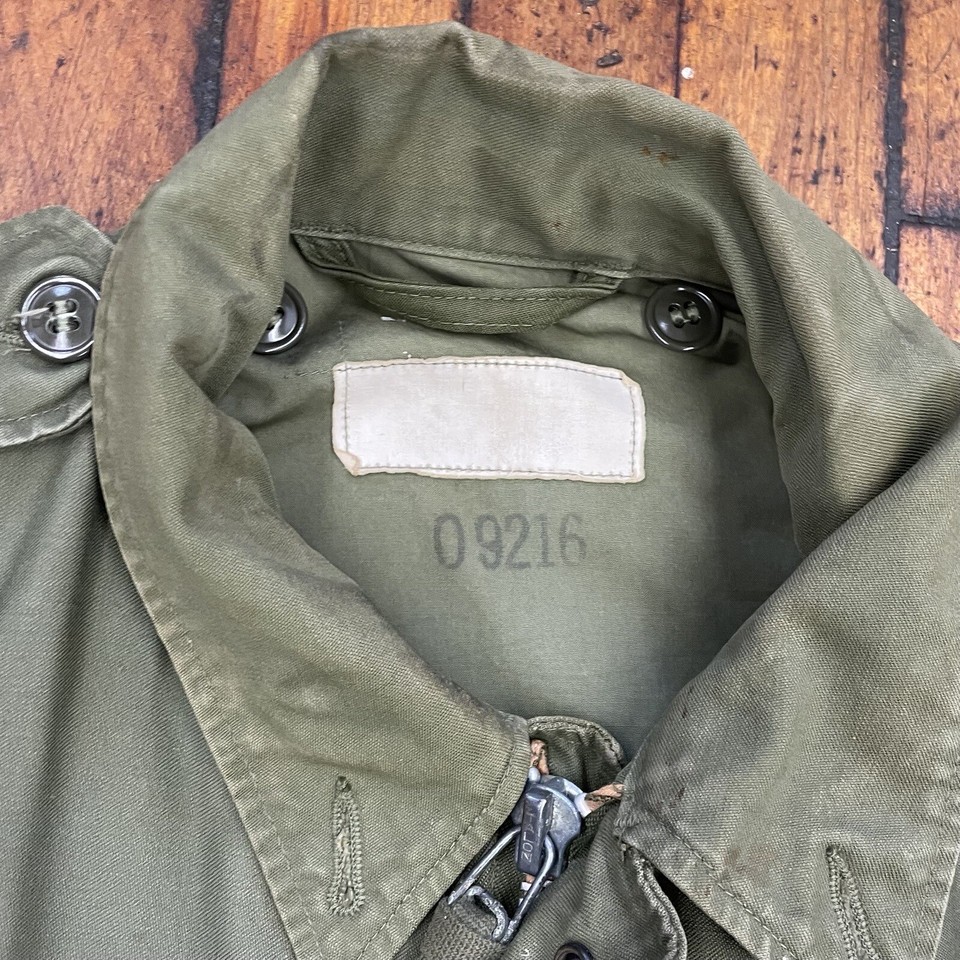 Vintage ~ US ARMY MILITARY ~ Olive Green ~ M-09216 / Oakland Field ...