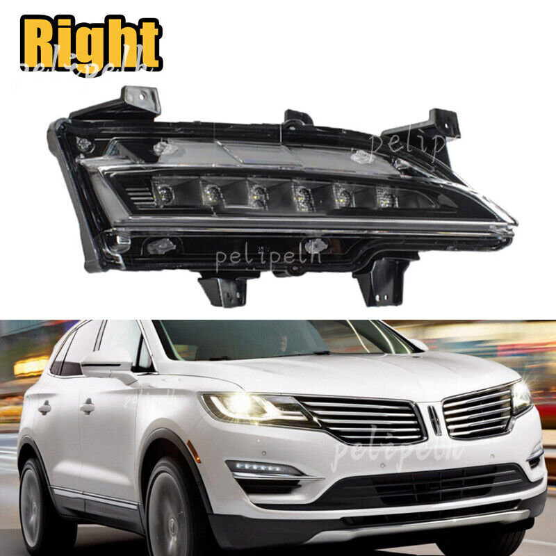 Right side Daytime running lights Fog Light LED For Lincoln MKC 2014 ...