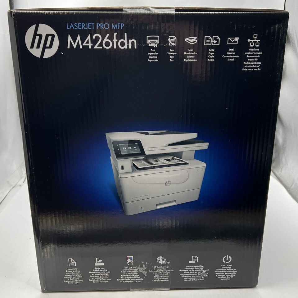 HP LaserJet Pro MFP M426FDN (All-in-One Laser Printer) New Sealed ...