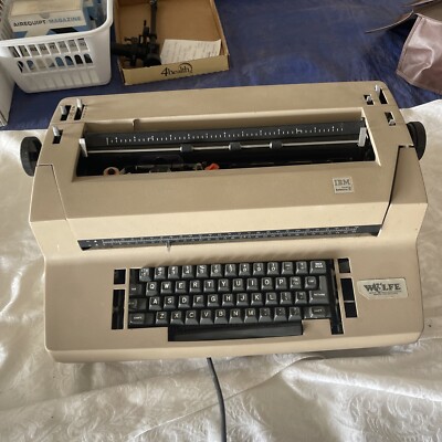 Typewriters & Word Processors - Vintage Ibm Selectric Ii Correcting ...