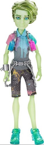 Monster High Doll Haunted Student Spirits Porter Geiss Top Shorts Stand ...