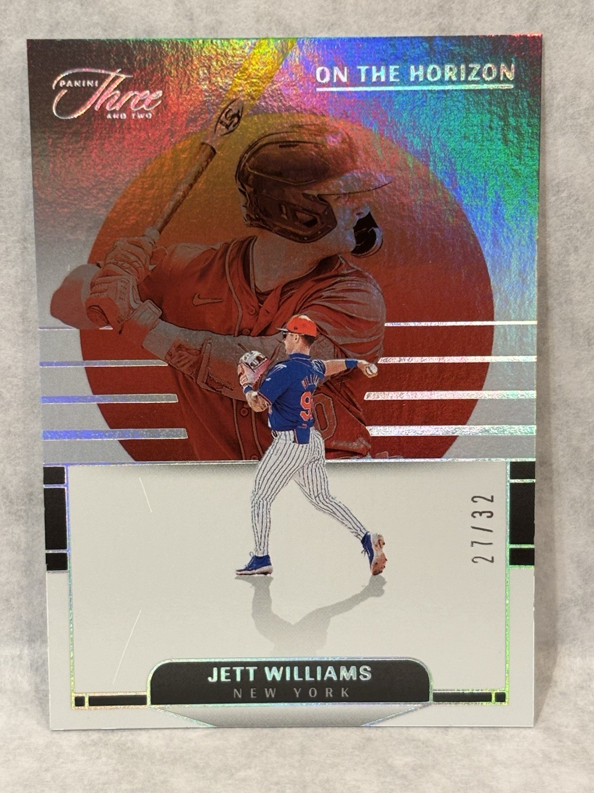 Jett Williams 2024 Panini Three and Two #43 Full Count /32 Price Guide ...