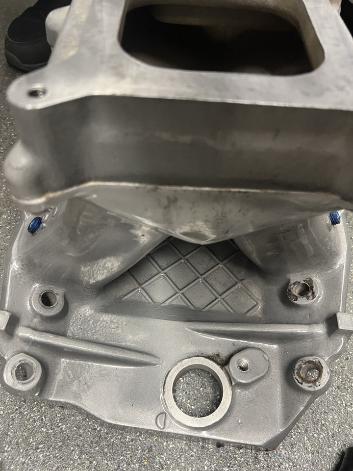 Vintage BBC Holley Pro Dominator Tunnel Ram Intake Manifold | eBay