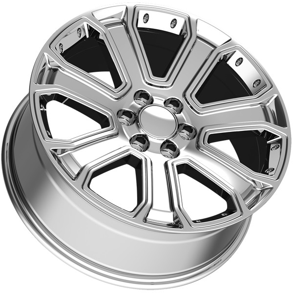 Performance Replicas PR166 Denali 20x9 6x5.5" +24mm Chrome Wheel Rim 20 ...