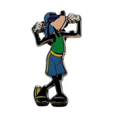 Disney Cool Characters Pin - Goofy Flexing Muscles Bathing Suit Flip ...