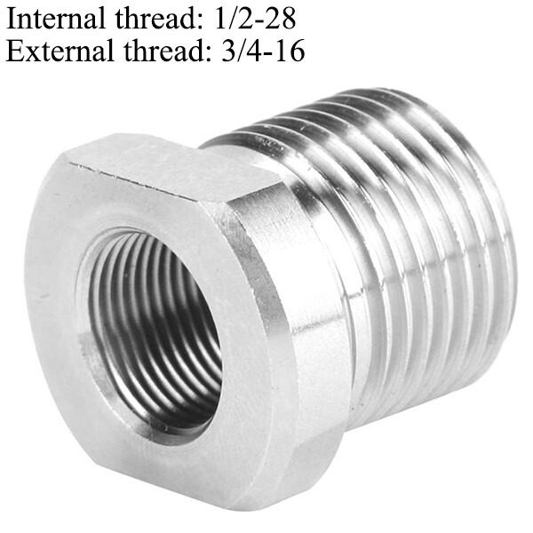 Automotive Car Oil Fuel Filter Barrel Threaded Adapter Protector Hose ...