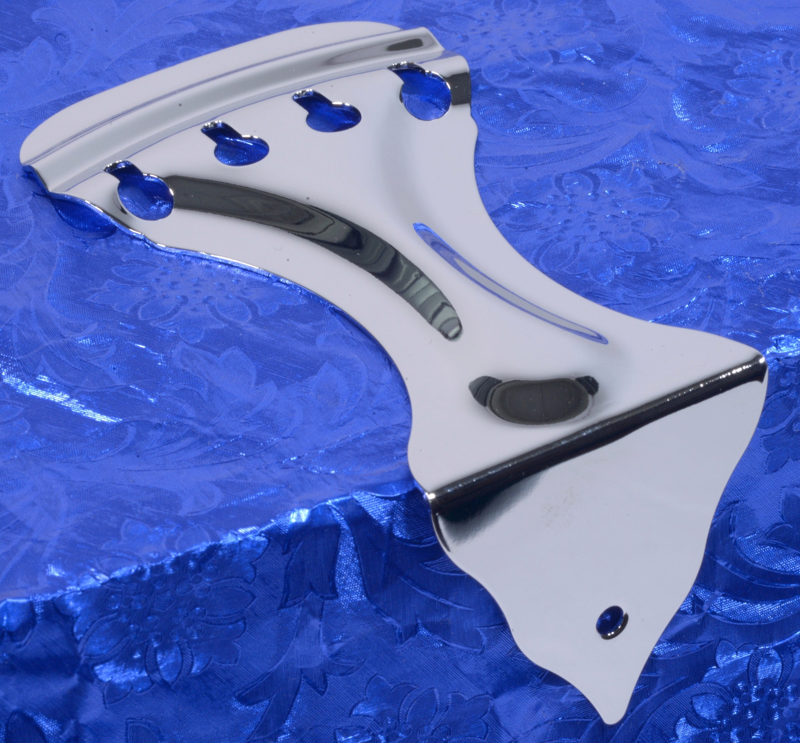 Four String Bass Chrome Resonator Dobro Tailpiece, #GRDC | eBay