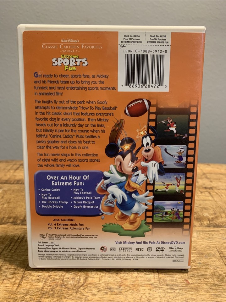 Walt Disneys Classic Cartoon Favorites - Volume 5: Extreme Sports Fun ...