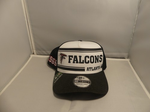 Atlanta Falcon Hat New Era 39THIRTY Flex-Fit NFL Baseball Cap (MEN MEDIUM-LARGE) | eBay