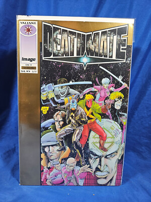 VALIANT IMAGE COMICS DEATHMATE YELLOW GOLD FOIL VARIANT COVER FN/VF 7.0 ...