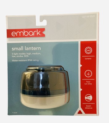 embark small lantern 5 Light Modes High, Med, Low, Strobe & SOS. Water ...