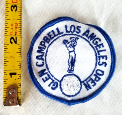 Glen Campbell Los Angeles Open Patch vtg 80s Championship 2.75" LA *Pre ...