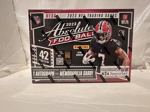NEW Never Opened 2023 PANINI ABSOLUTE FOOTBALL MEGA BOX (1 Auto ...
