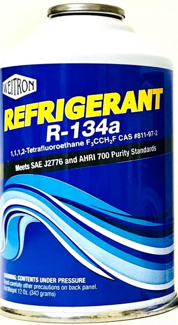 1 Weitron 12 Oz Refrigerant R-134a Meets SAE J2776 & AHRI 700 Purity ...