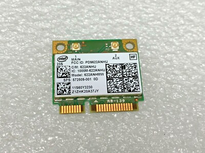 ♻️ Lenovo ThinkPad X201 Mini-PCIe WiFi WLAN Card Laptop 572509-001 ...
