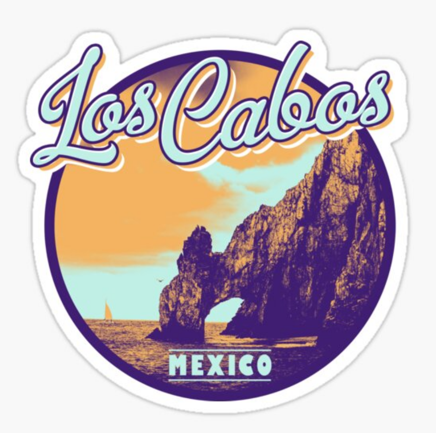 Cabo San Lucas Mexico Vinyl Sticker Decal For Water Bottle Laptop Car ...