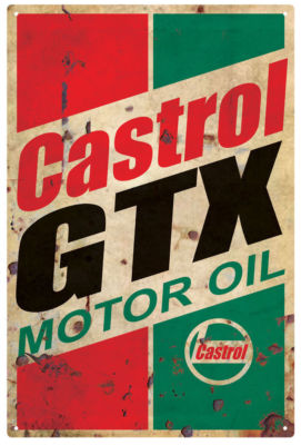 Castrol GTX Retro poster print A4 Size | eBay UK