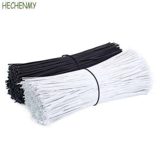1000Pcs New Plastic Coated Wire Ties Twist Ties For Packaging Harness ...