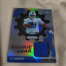 2025 Panini Prizm - Rookie Gear T.J. Sanders #4 (RC) for sale online | eBay