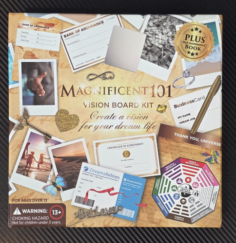 Magnificent 101 Vision Board Kit Create a Vision for Your Dream Life ...